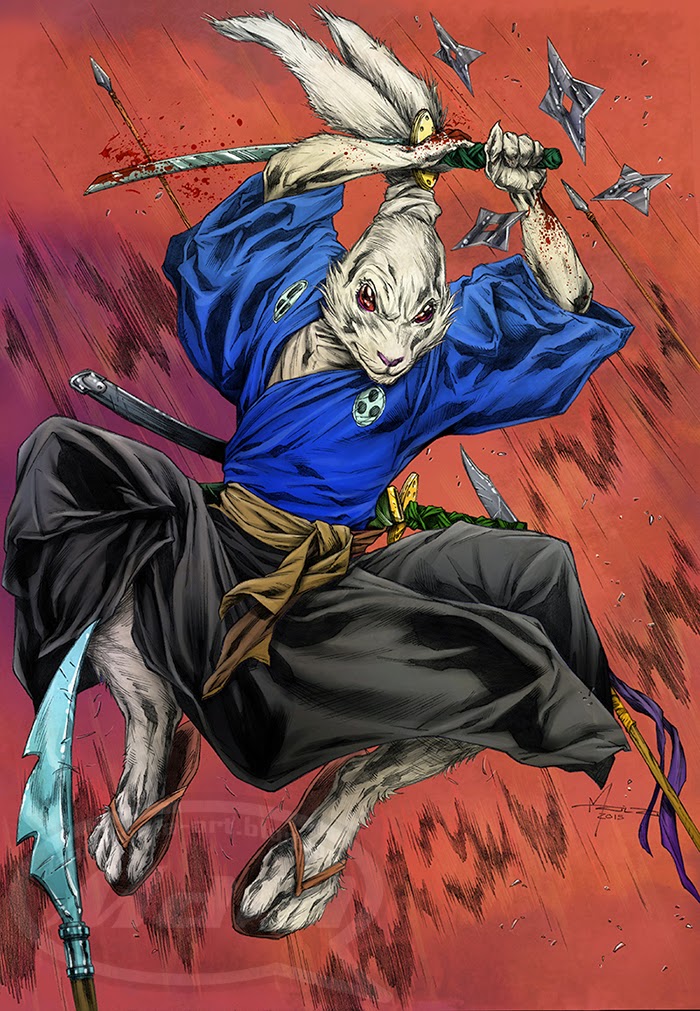 DANIEL MAIA: TMNT PT Tribute: Miyamoto Usagi