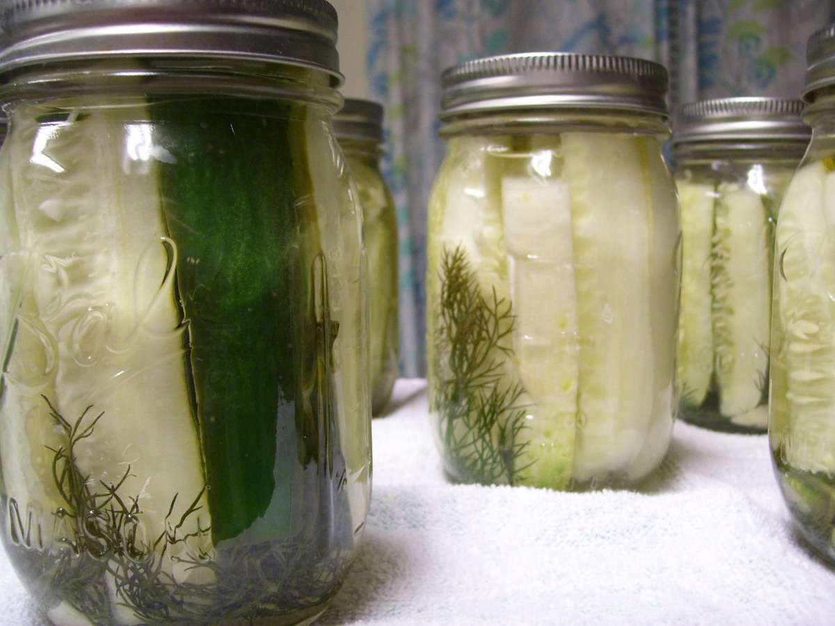Learning To Live Free: Making Banana Jam, Dill Pickles And Fig Spread ...