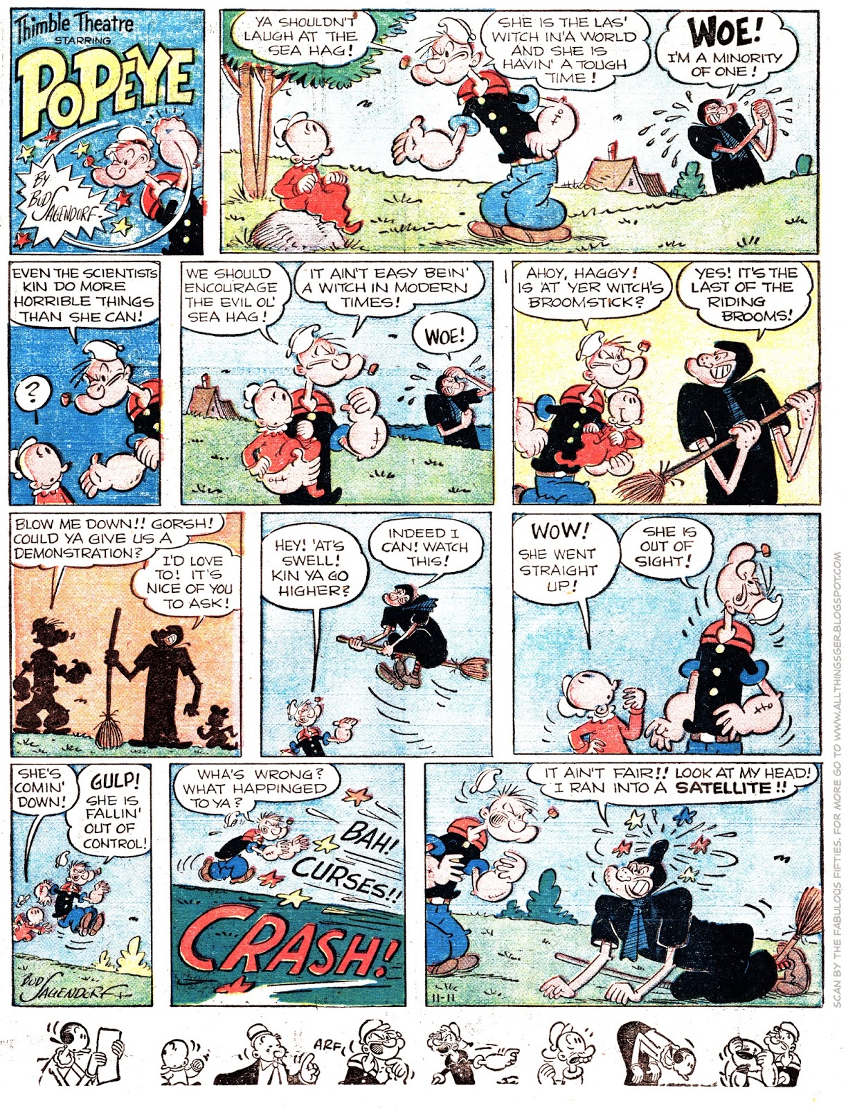 The Fabuleous Fifties: Popeye The Sunday Man