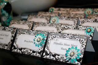 Swirls of Happy: DIY Food Place Cards