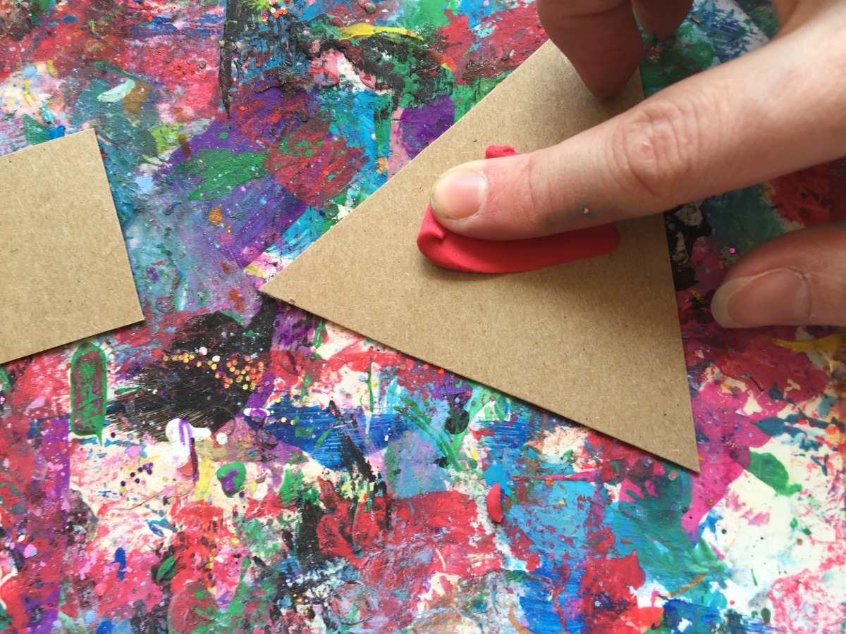 Mini Monets and Mommies: Kids Can Finger Paint with Clay: Shapes ...