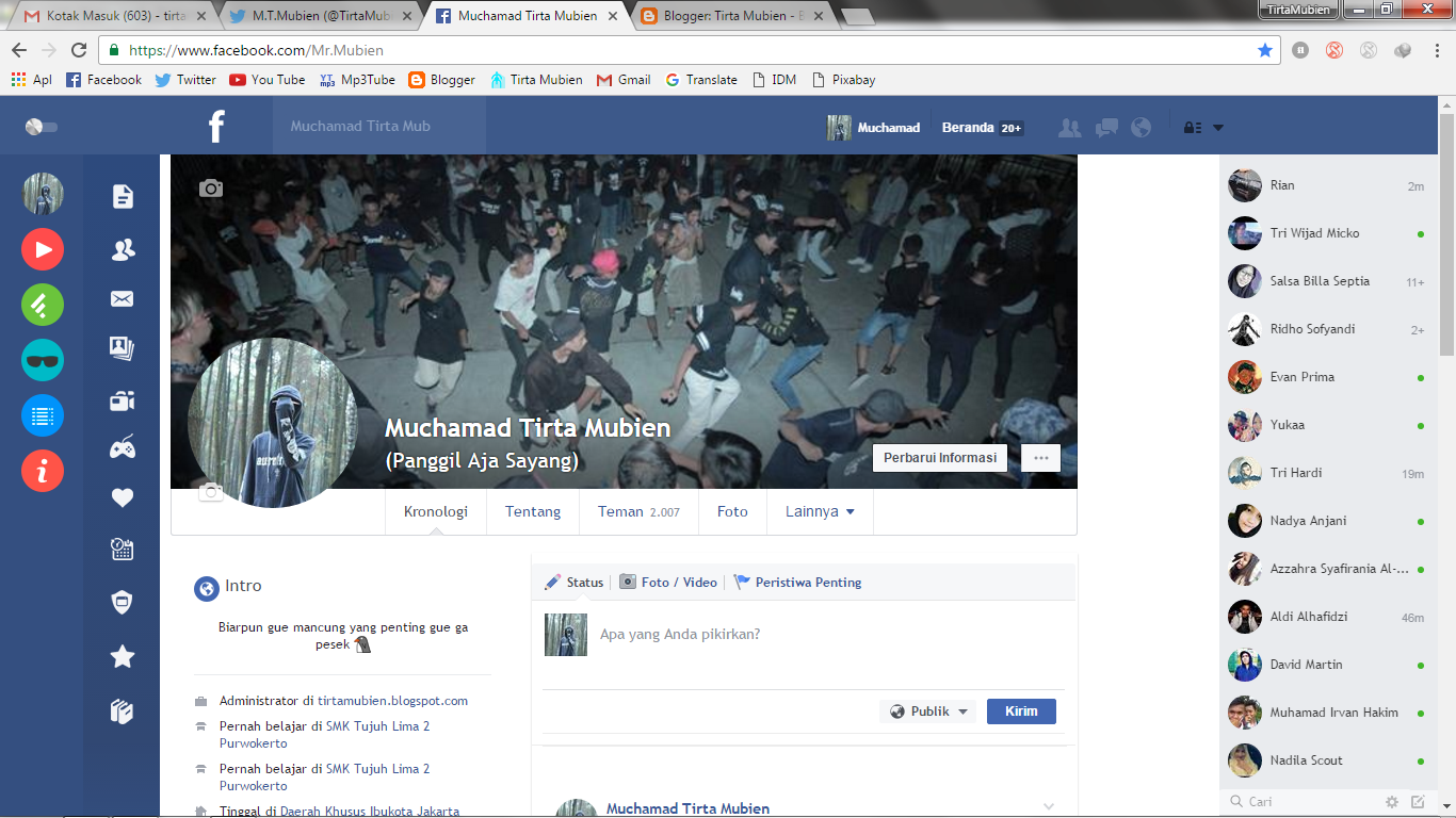 Cara Mengubah Tampilan Facebook Terbaru - Tirta Mubien