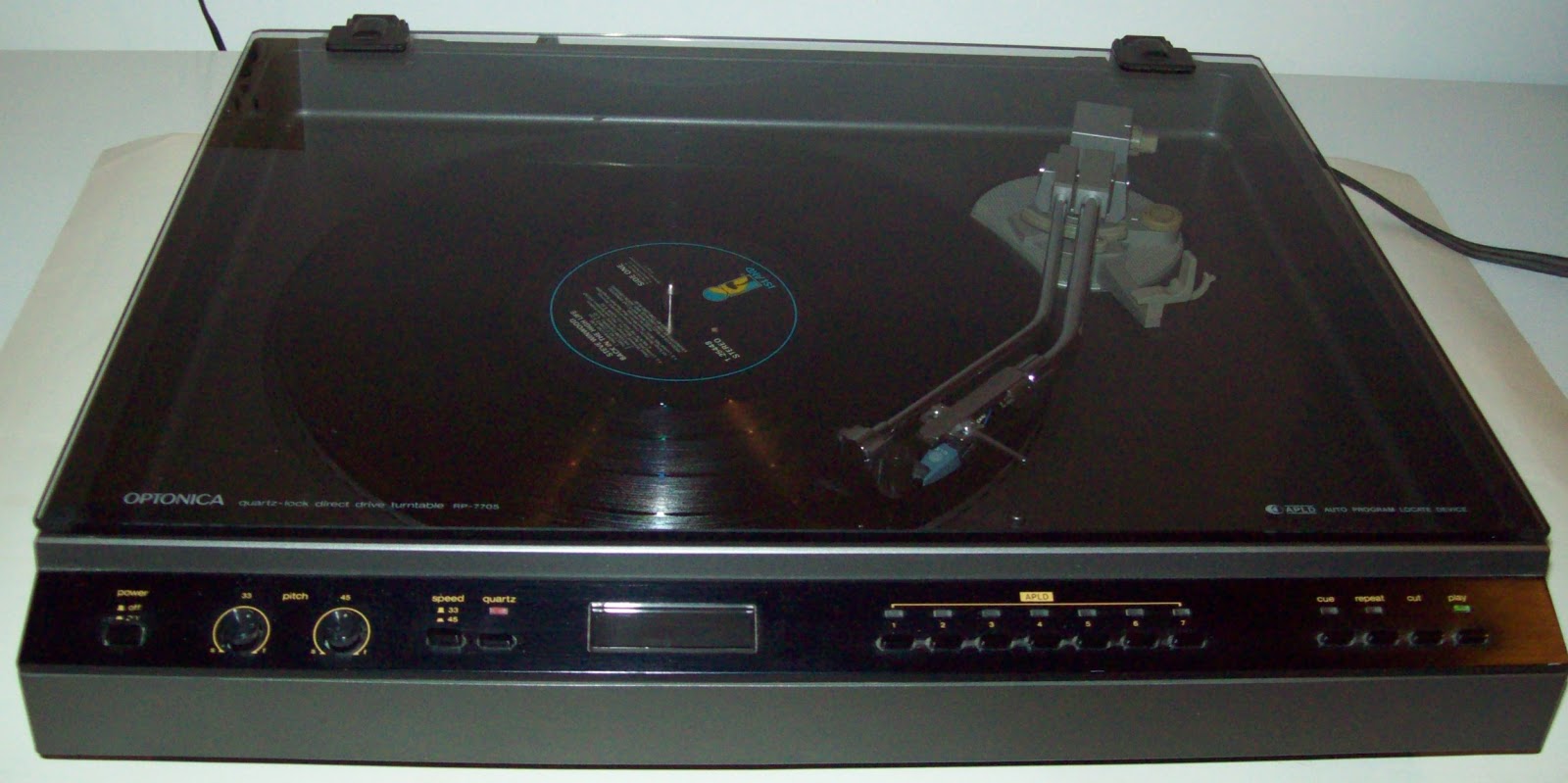 KC Music Shop: 1979 Sharp Optonica RP-7705 APLD Full auto Direct Drive ...