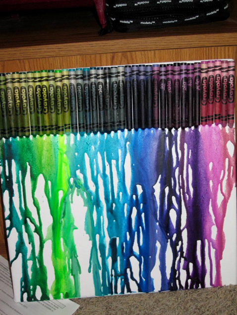 Miss Cote, teacher in training!: Crayon Art