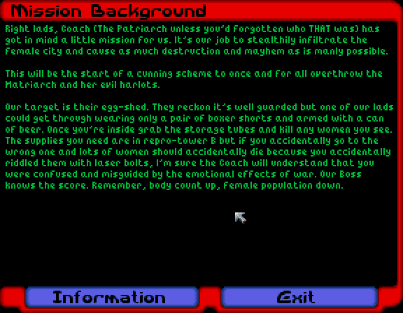 Super Adventures in Gaming: Gender Wars (MS-DOS)