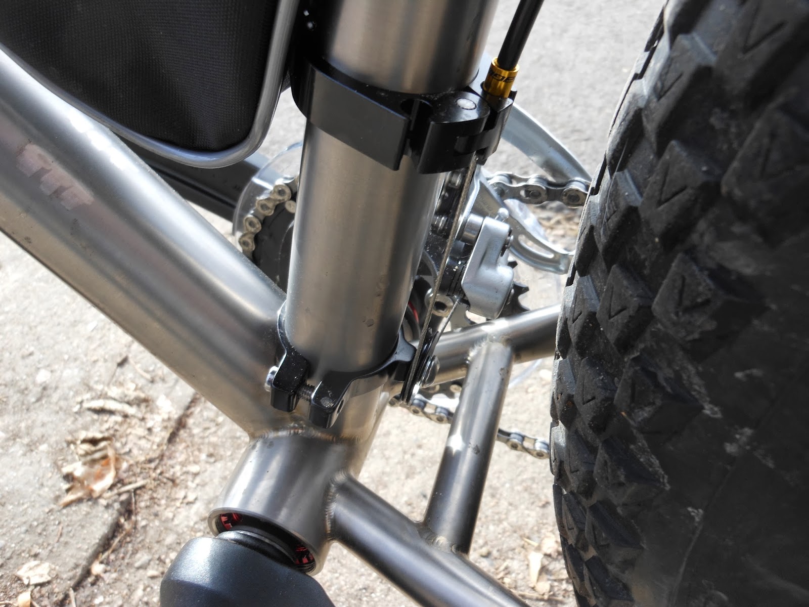 Two Wheels - Six Strings: More Work On The Fat Ti Bike, And a Trip to ...