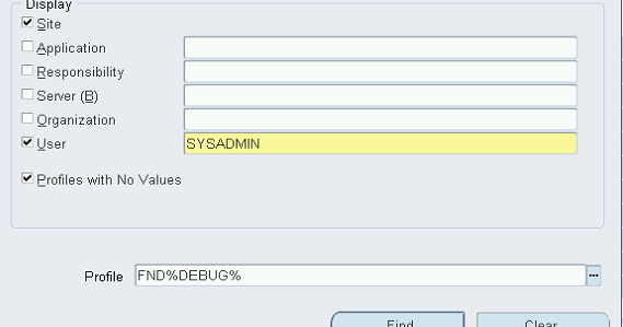 Fnd Debug Fnd Log Messages Oracleappstoday