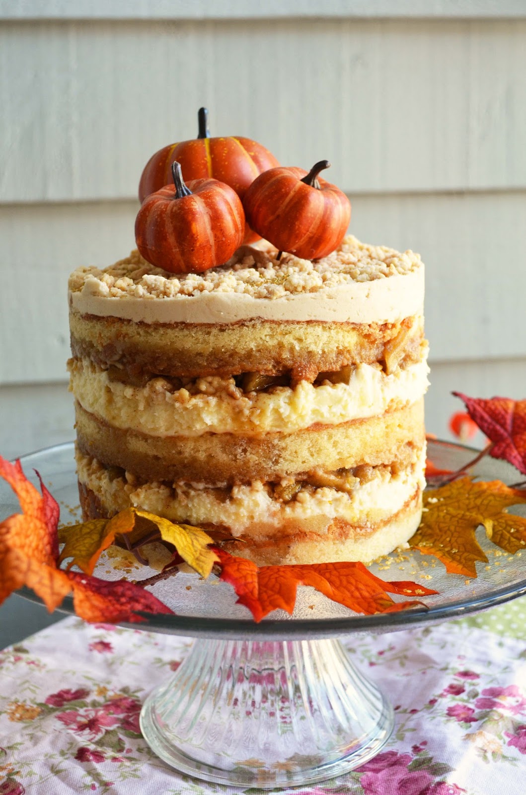 Our Beautiful Mess: Apple Pie Layer Cake