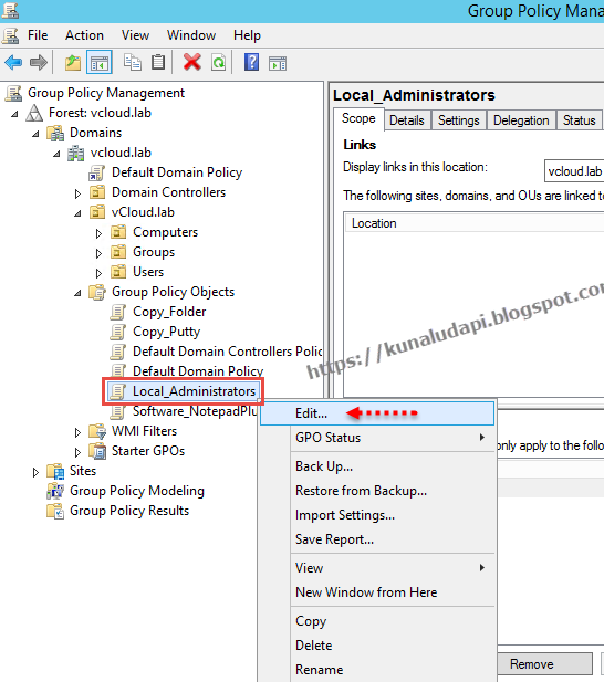 vGeek: How to - Adding AD Group to local computer Group using Group Policy