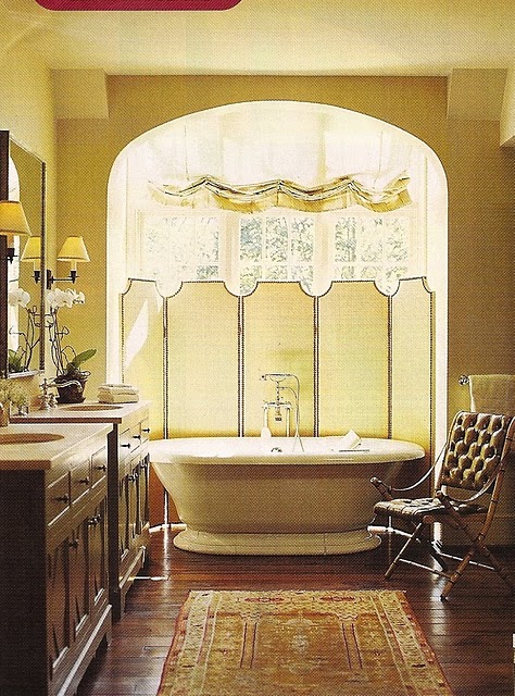 Michele Dunker Interiors: A Recent Project: Upholstered Sofa Screen