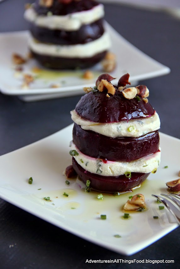 Adventures in all things food: Roasted Beet Stacks - October Secret ...