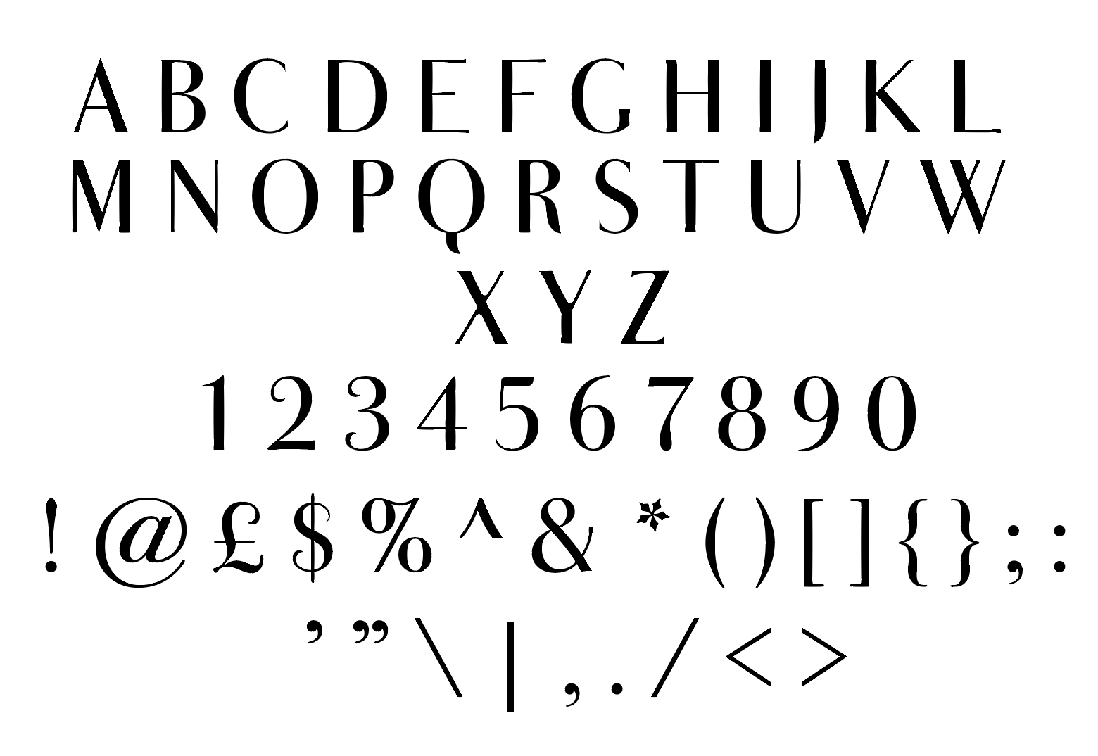 Studio Practice: OUGD403: Studio Brief 2 - Typeface Final Design ...