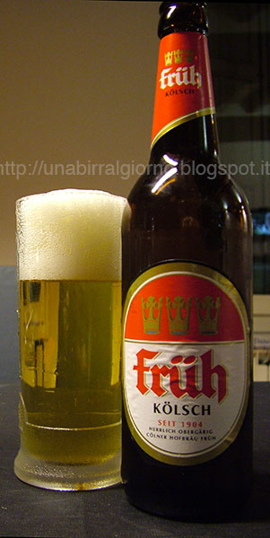 UNA BIRRA AL GIORNO: Früh Kölsch
