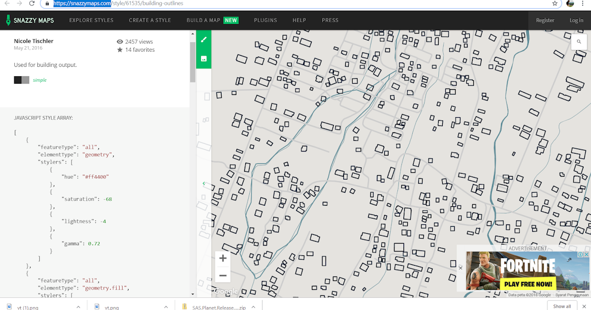 Modify Google Maps Vector Tiles and Open it in QGIS (Basemap Series Part 5)