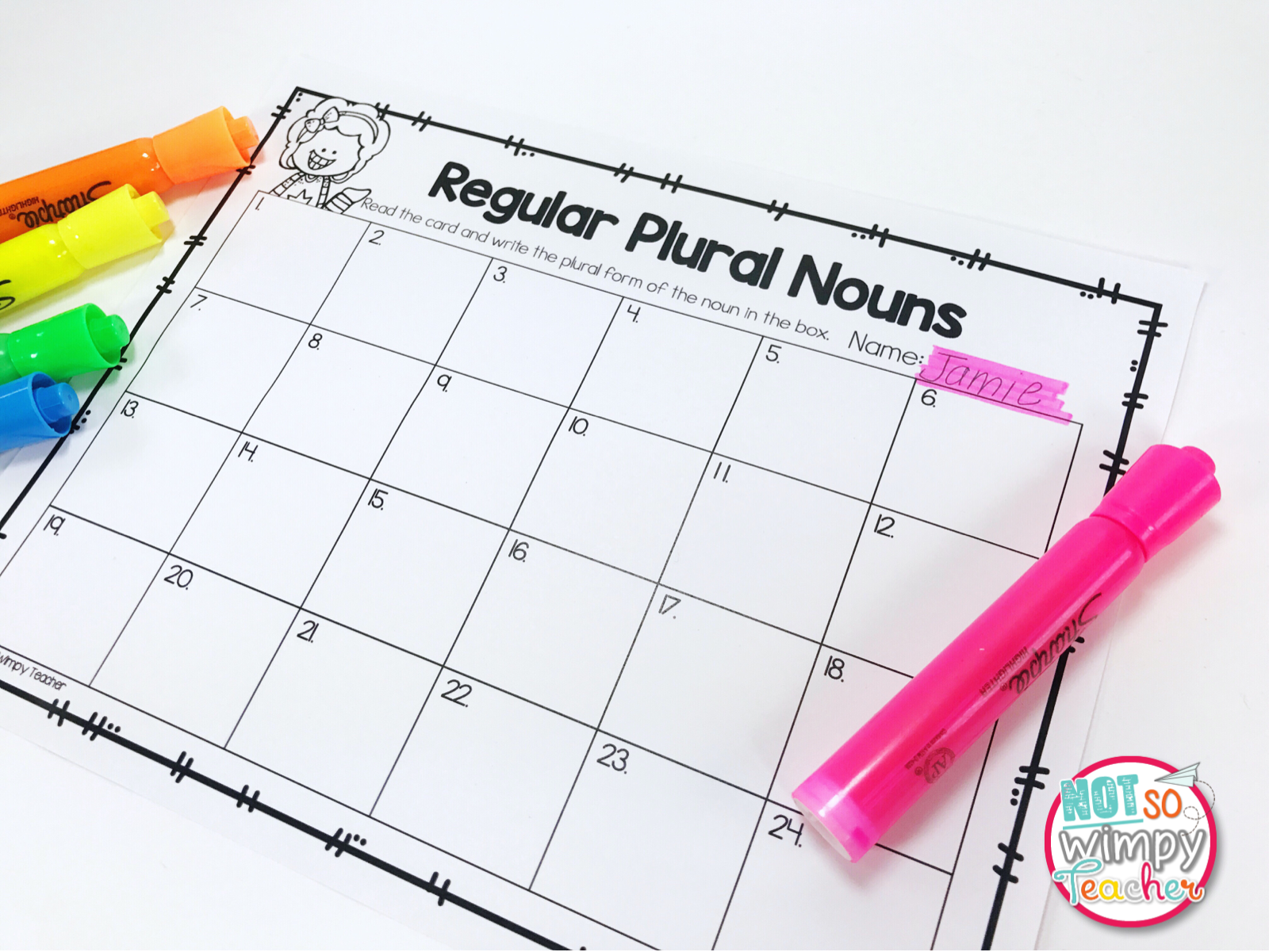 4 Ways to Conquer the No Name Papers - Not So Wimpy Teacher