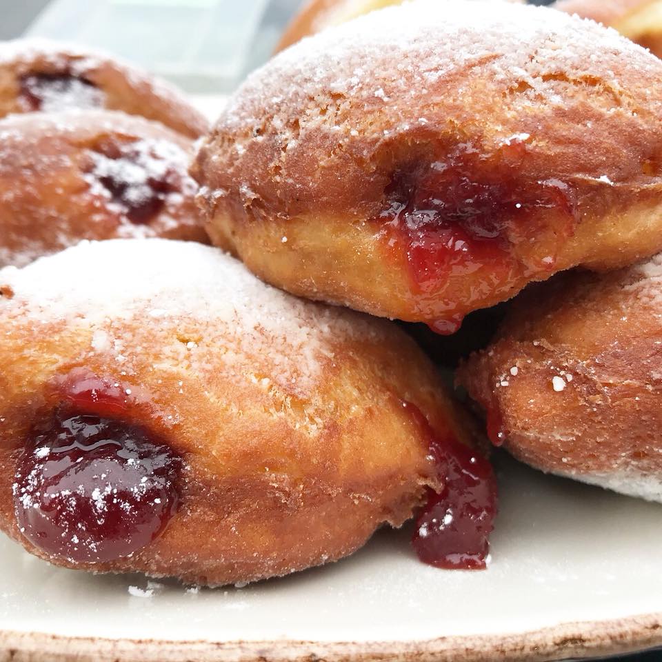 Poolse "paczki" donuts