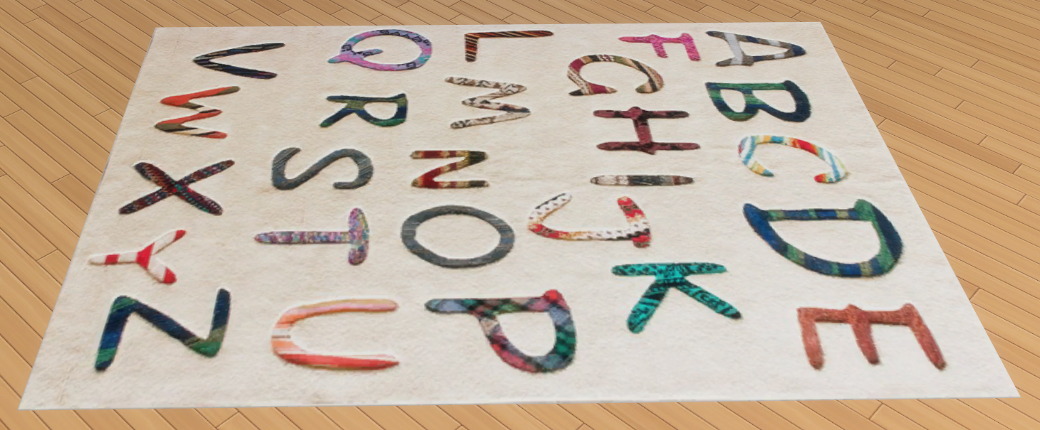 Kids Rugs. Sims 4 Custom Content.