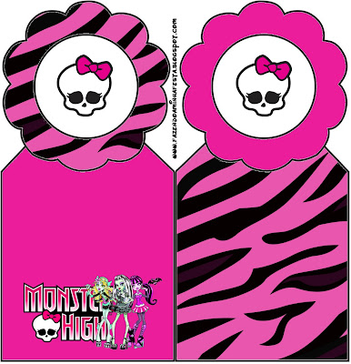 Monster High: Party Stationery, Free Printable. - Oh My Fiesta! in english