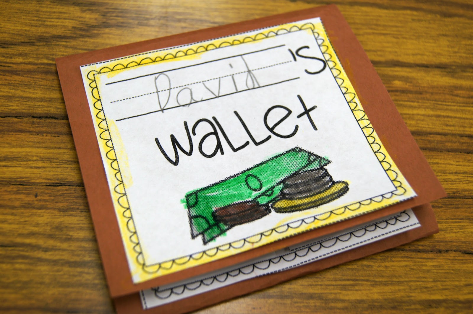 Once Upon a Learning Adventure: Wonderful Wallets!