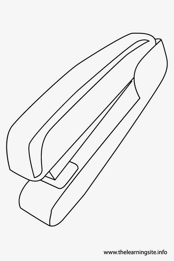 Stapler Coloring Pages For Kids To Print Sketch Coloring Page
