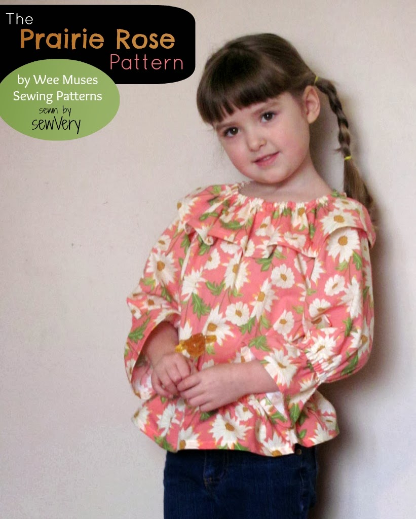 sewVery: The Prairie Rose Blouse