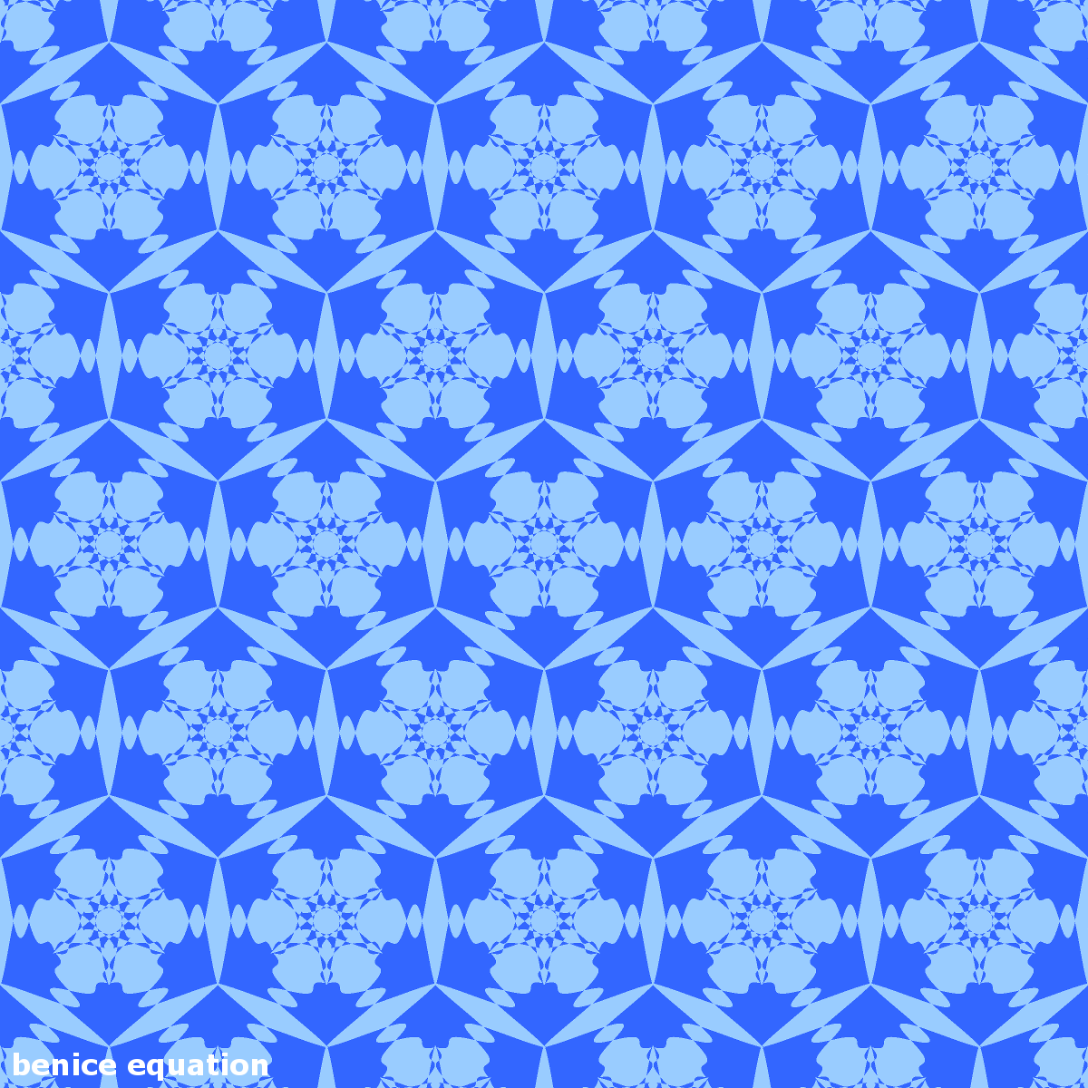Fun math art (pictures) - benice equation: Tessellation (Tiling) using ...