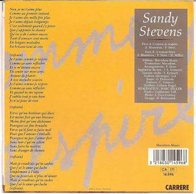 Les Chansons Perdues: Sandy Stevens