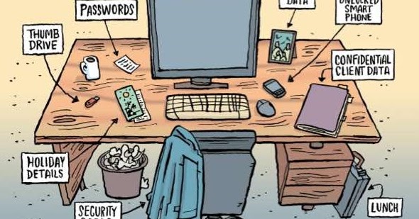 ISMS & Variety ดูดวง ฮวงจุ้ย: Clear desk Clear screen policy