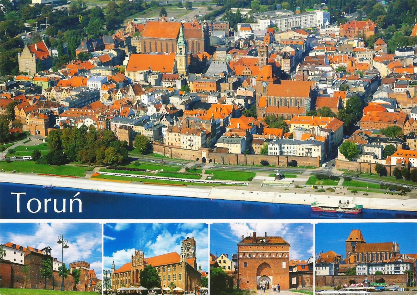 Postcards on My Wall: Medieval Town of Toruń, Poland (UNESCO)