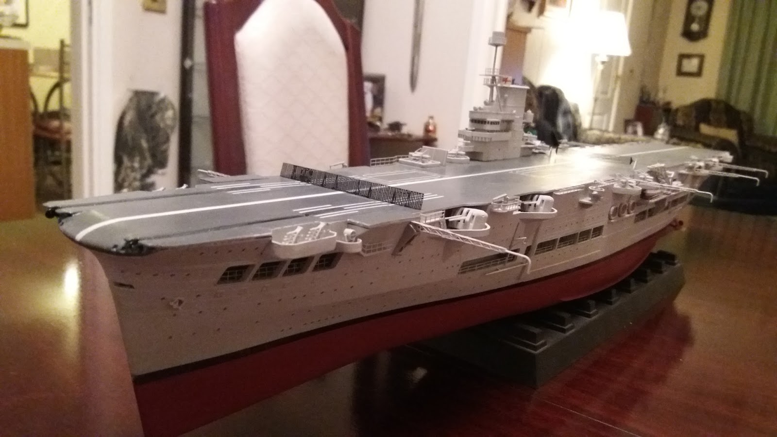 . The Hinckley Shipyard: Project Ark Royal - a 4 month step by step ...