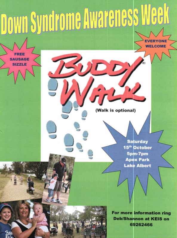 Keeping Up with Down Syndrome NSW: September 2011