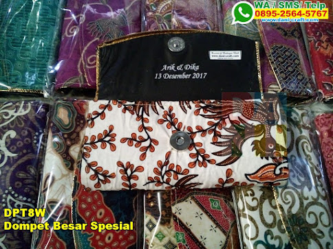 Souvenir Dompet Batik Besar Spesial | Souvenir Pernikahan