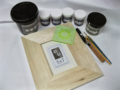 Wood Icing® Company: Wood Icing/Compass Stencil Project