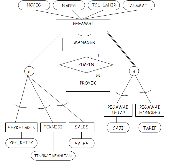 Pengertian, Konsep dan Contoh Model EER ~ Apapun Tugas Mata Kuliah