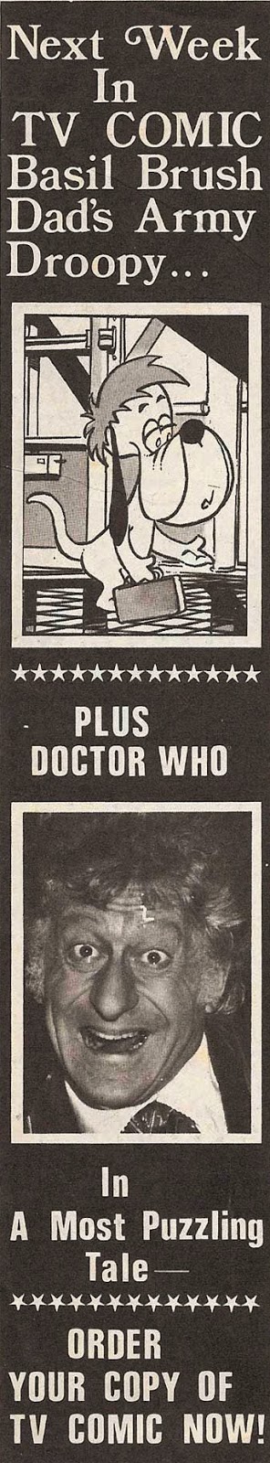Making My 3rd Doctor Costume: TV Action - August 1973