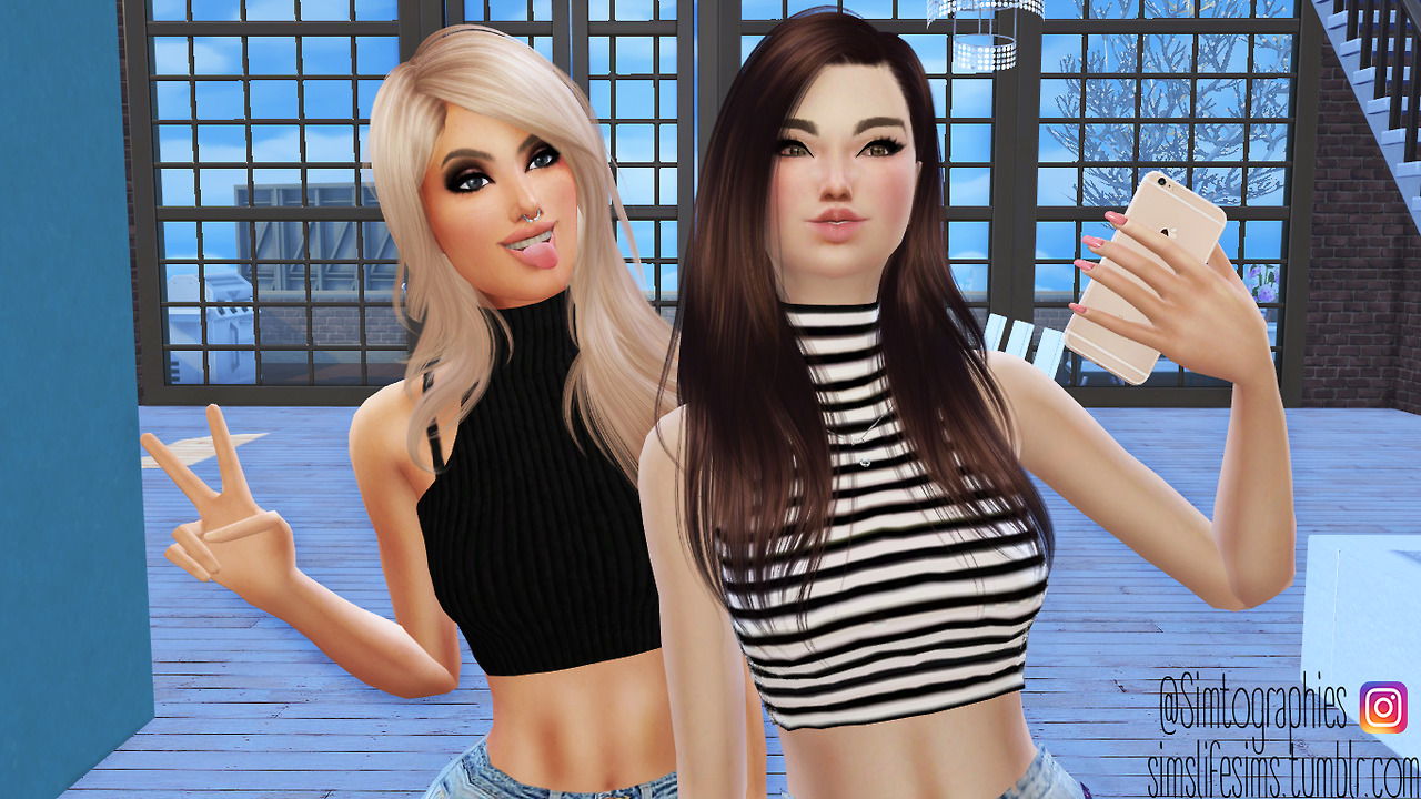 Besties Mirror Usie - Pose - Simtographies