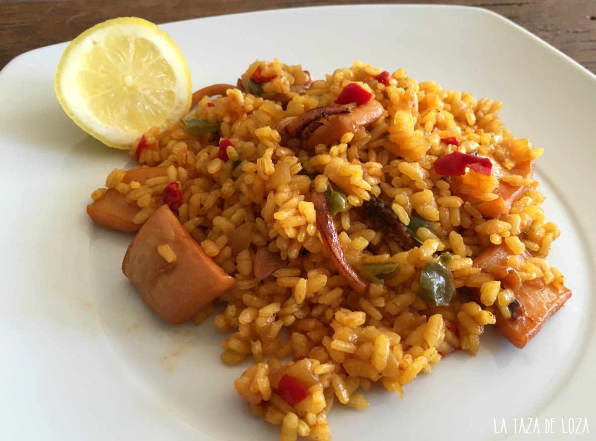 Arroz con Calamares | La Taza de Loza
