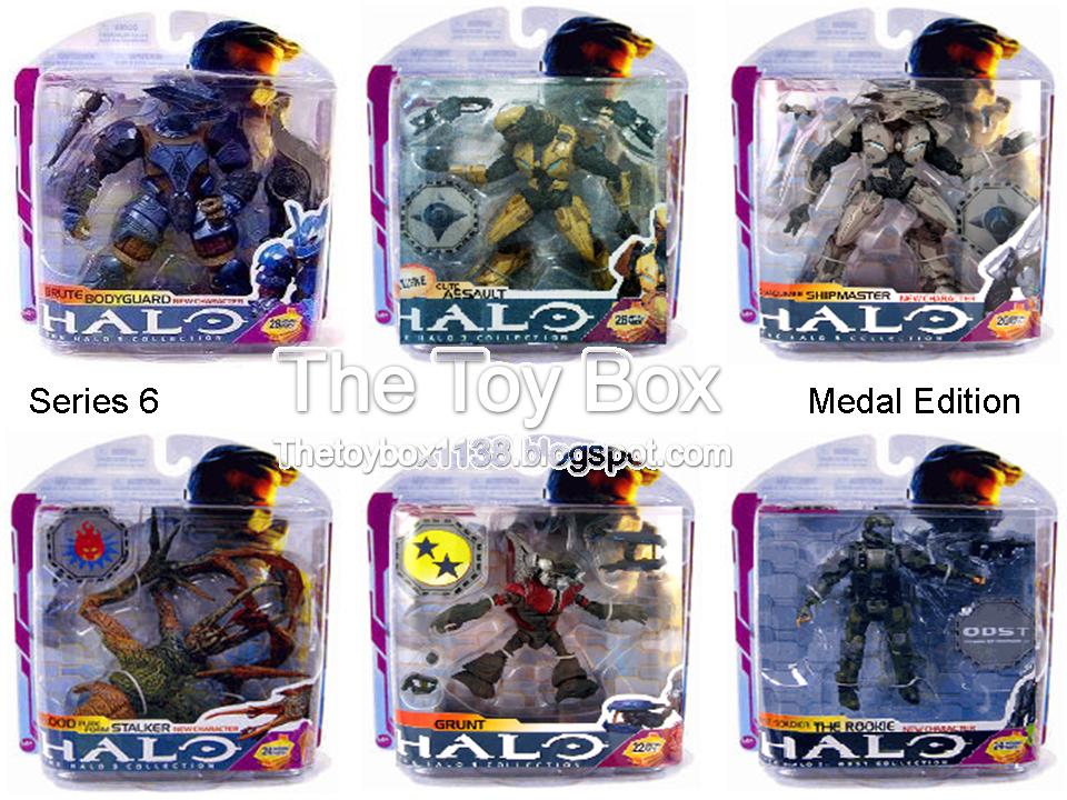 The Toy Box: Halo 3: Series 4 - 6 (McFarlane Toys)
