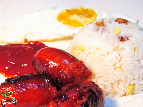 Longsilog Recipe (Longanisa Sinangag at Itlog) ~ jeepney recipes