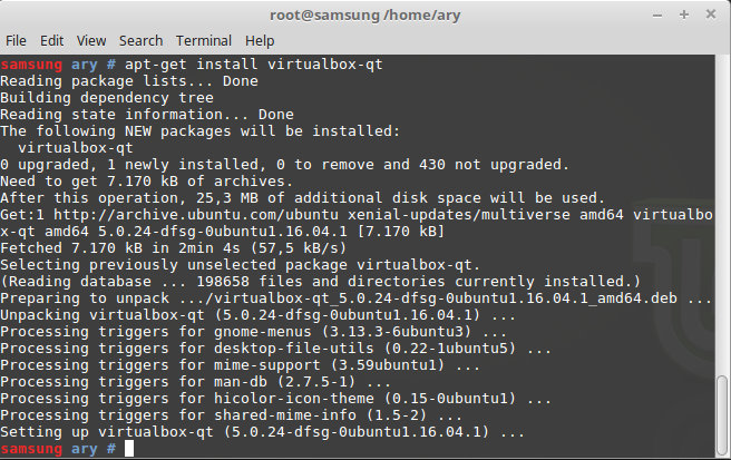 Inspirasi & Seni Technology: Install VirtualBox di Linux Mint