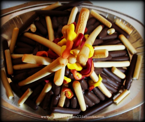 Sun Hats & Wellie Boots: Simple Bonfire Night Cake Recipe