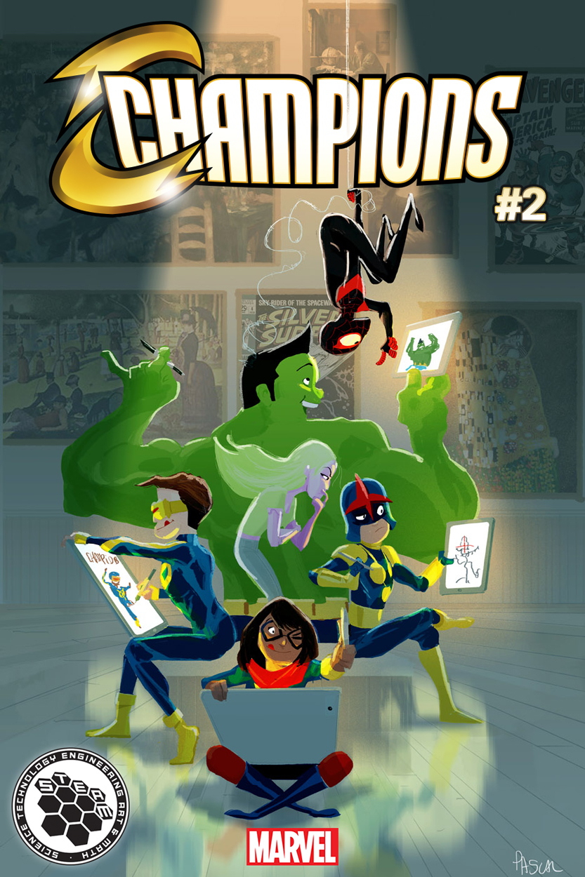 Marvel Brings The Art & Sciences Into Comics With STEAM Variants ...