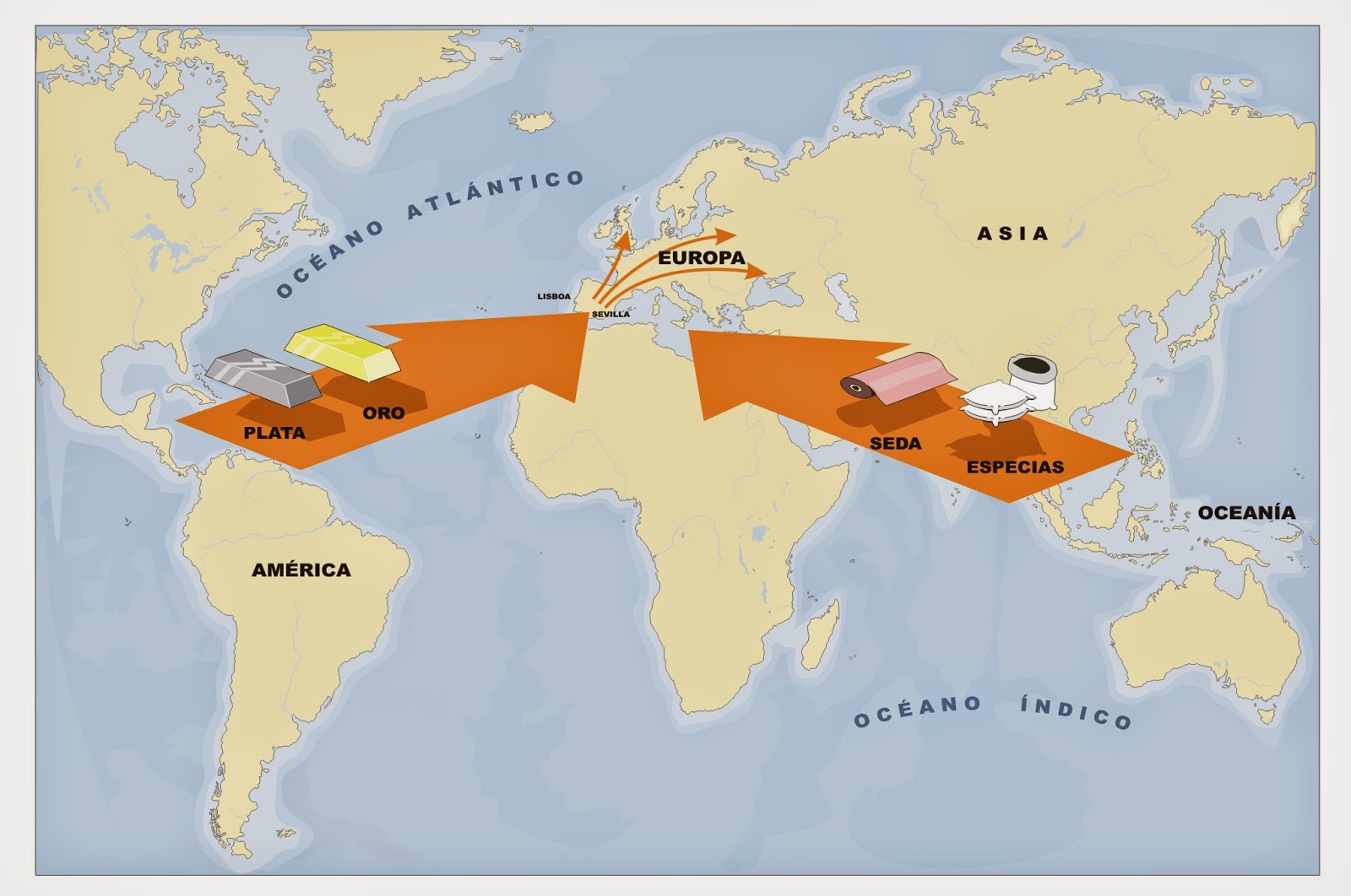 Profesor de Historia, Geografía y Arte: Mapas de la Edad Moderna