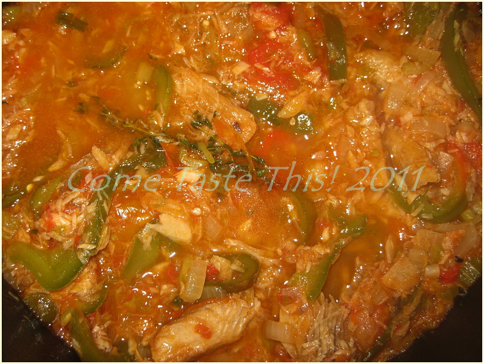 Come Taste This!: Stewed Salt fish; just like Granny used to make
