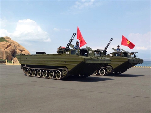 DEFENSE STUDIES: Vietnam Installed Anti Aircraft Gun fot its PTS-M