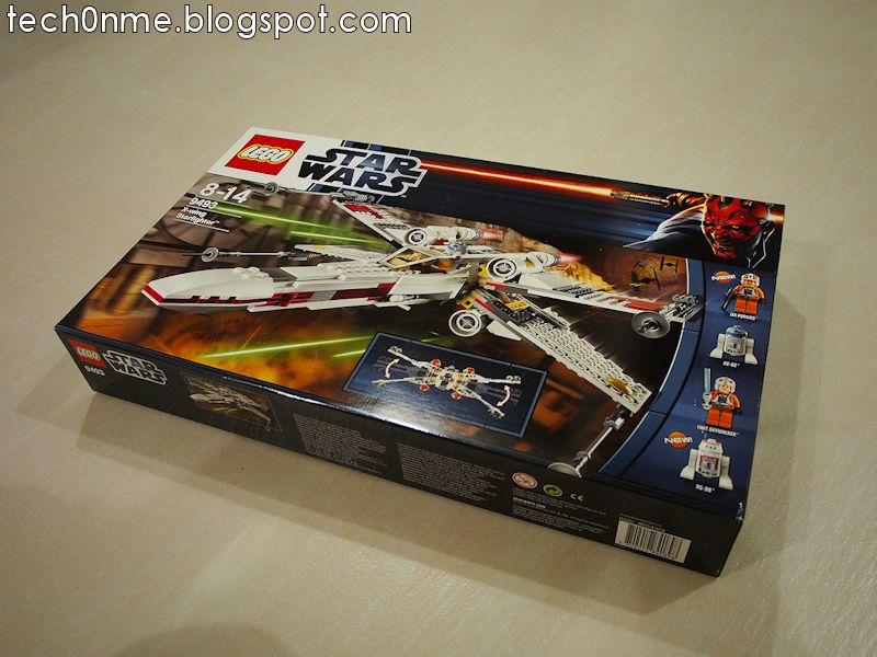 Tech On Me: Lego Review: Lego 9493 X-wing Starfighter