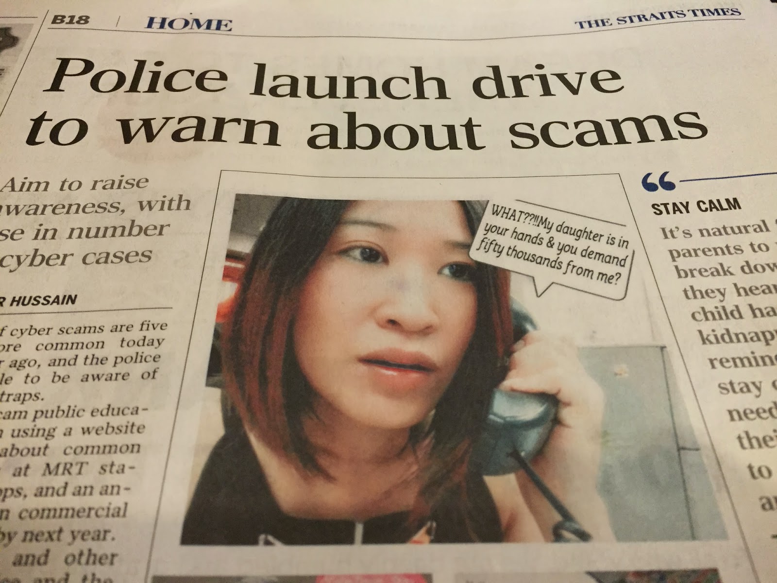 Learning Journey...: Online Scams - How the report could be more ...