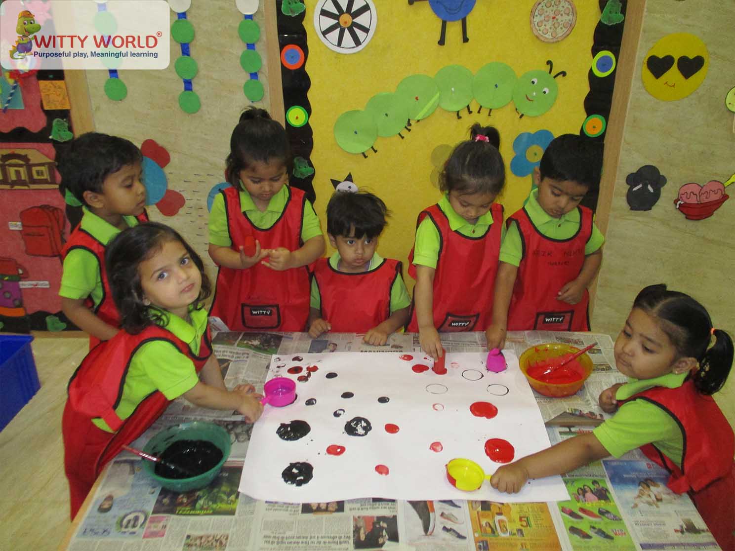 On the top of the World...: Circle Day, Nursery Witty World Bhilwara ...
