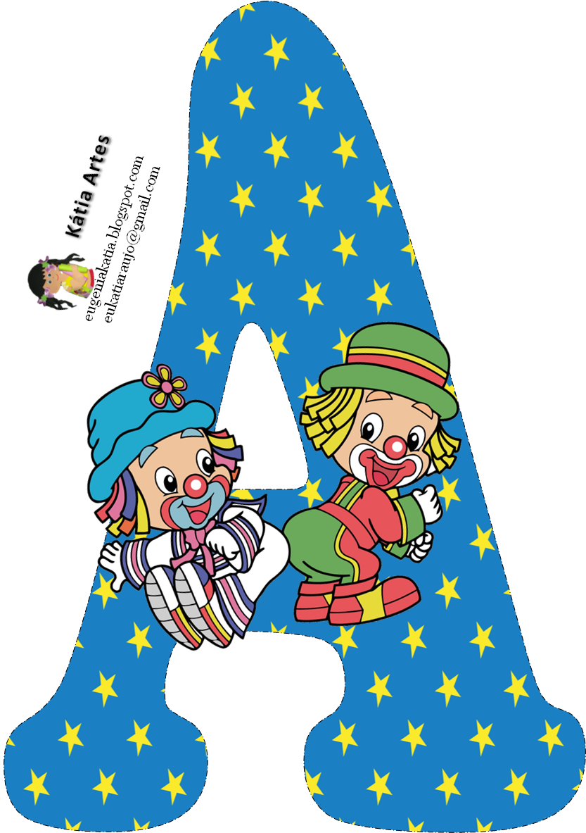 Alfabeto de los payasos Patatí Patatá. - Oh my Alfabetos!