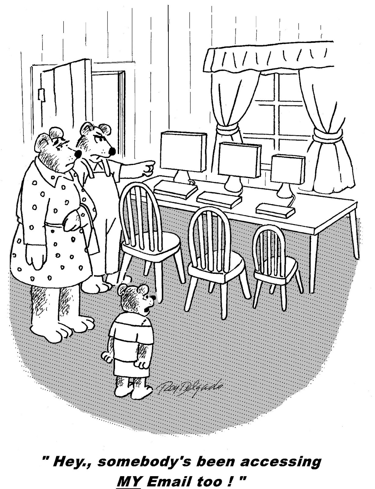 Plum Loco - Roy Delgado: New Yorker cartoon - Roy Delgado